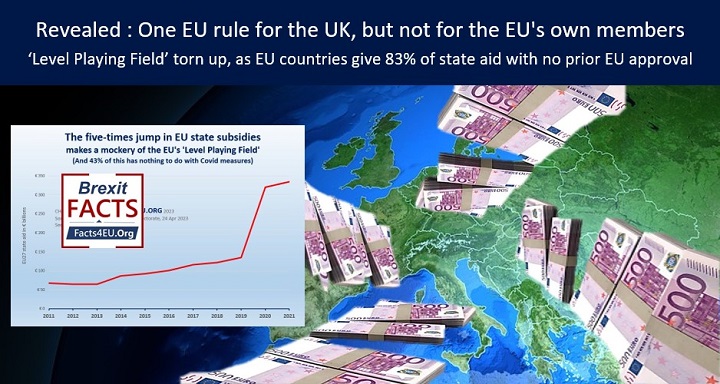 Revealed : One EU rule for the UK, but not for the EU's own members