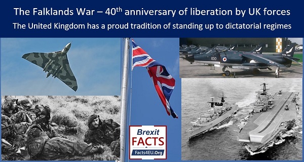 The Falklands War – 40th anniversary of liberation by UK forces