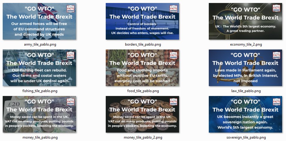 'Go WTO' Mini-Posters Now Available - Brexit Facts4EU.org