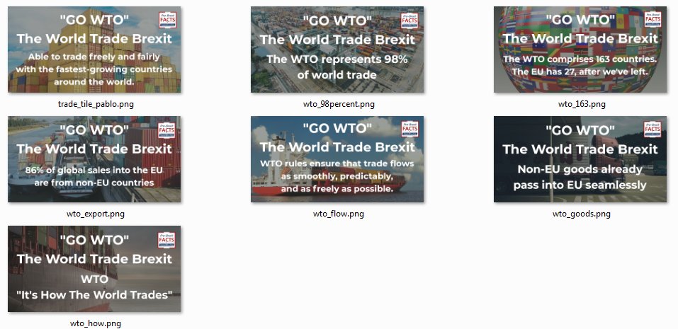 'Go WTO' Mini-Posters Now Available - Brexit Facts4EU.org